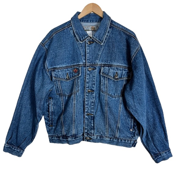 Bugle Boy | Jackets & Coats | Vintage Bugle Boy Original Gold Crest ...